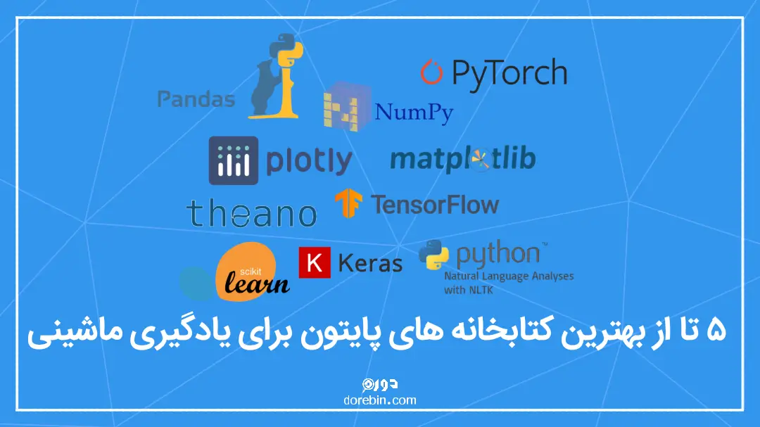 دوره بین | 5 تا از بهترین کتابخانه های پایتون برای یادگیری ماشینی ...
